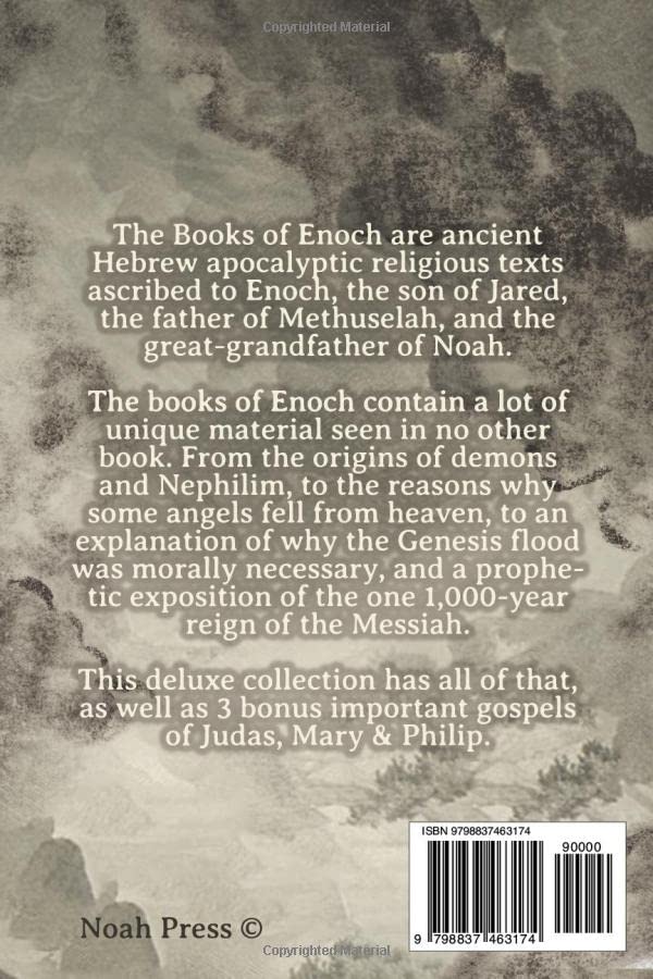 The Books Of Enoch Deluxe Collection: 1 Enoch, 2 Enoch, 3 Enoch & Bonus Gospels Of Judas, Mary & Philip