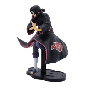 ABYSTYLE Studio Naruto Shippuden Itachi Uchiha SFC Collectible PVC Figure 7.1" Tall Anime Manga Statue Home Room Office Decor Great for Gift and Fans