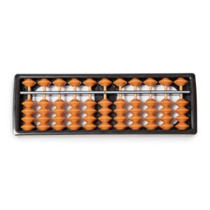 Digital Standard Abacus-17.8 cm-Professional 11-Column Soroban Calculator (Functional and Educational Tool)