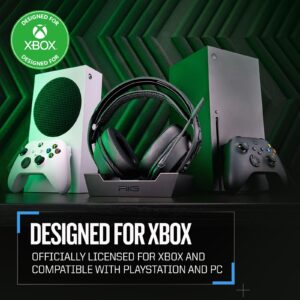 RIG 800 PRO HX Wireless Gaming Headset & Multi-Function Base Station Officially Licensed for Xbox Series X|S, Xbox One, Windows 10/11 PCs - Dolby Atmos 3D Audio - Up to 60 Hour Battery (2024 Edition)