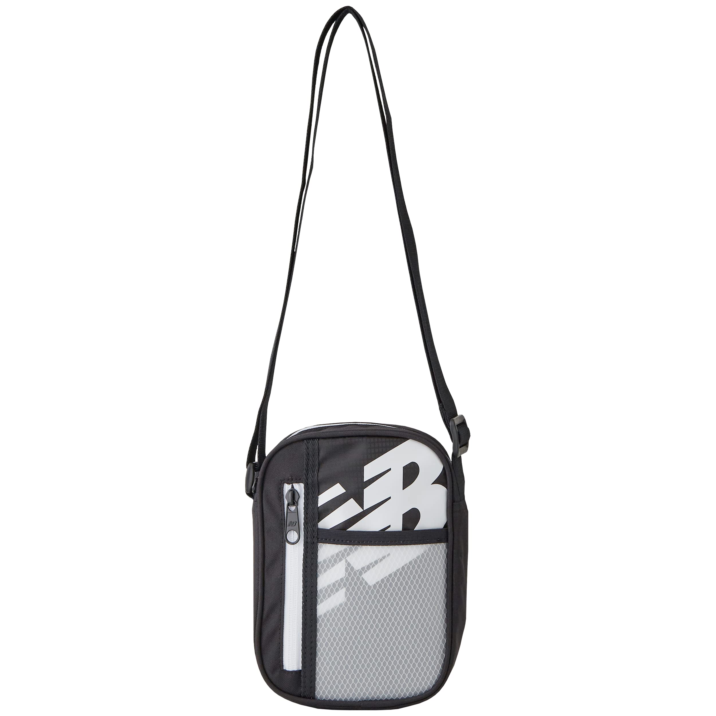 New Balance Shoulder Bag, Core Performance Crossbody Purse for Men and Women, Black