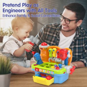 Toys for 1 Year Old Boy Toys, 9 in 1 Multifunction Music Workbench Baby Boy Toys for 1 + Year Old Boy 2 Year Old Boy Toys Baby Toys 12-18 Months with 123,Shape,Color, 1 Year Old Toys Boy Birthday Gift