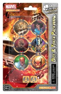 marvel heroclix: avengers forever dice and token pack ghost rider