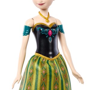 Mattel Disney Frozen Toys, Singing Anna Doll with Signature Clothing, Sings “For the First Time in Forever” from the Movie Frozen