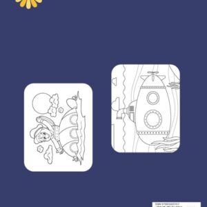 Submarine Kids Coloring Book: For Kids, Children & Toddlers Ages 2-4, 4-8 And 8-12 Years. Easy Educational Submarine Coloring pages Fun Activity Books.