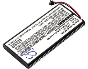 hguim 520mah/1.92wh replacement battery for hac-006, hac-bpjpa-c0 hac-015, hac-016, hac-a-jcl-c0, hac-a-jcr-c0, switch controller