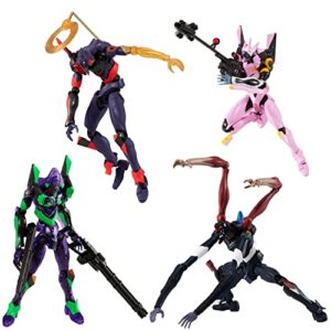 bandai shokugan - neon genesis evangelion - eva frame 04 (complete box of 5)