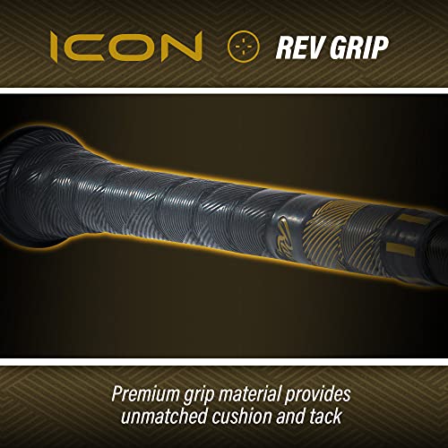 Rawlings | ICON Baseball Bat | 2023 | BBBCOR | -3 | 33", 2024 | Gold