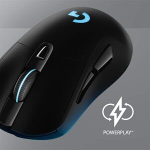 Logitech G703 Lightspeed Wireless Gaming Mouse with Hero 25K Sensor + Logitech G213 Prodigy Gaming Keyboard