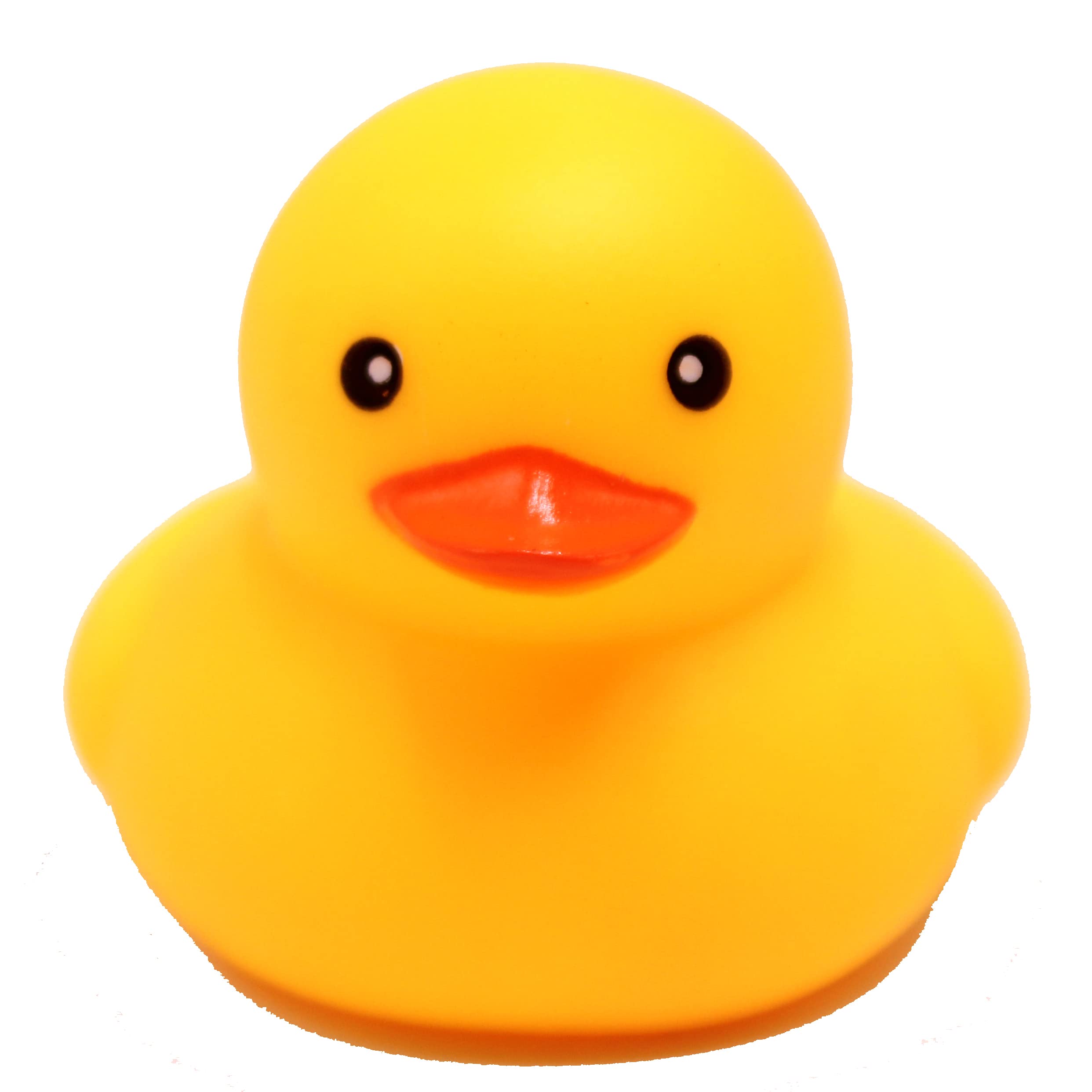 50-Pieces Float & Squeak Mini Rubber Duck Baby Bath Ducky Sound Shower Toys for Kids, Mini Round Eye Rubber Ducks Baby Shower Toy for Toddlers Boys Girls