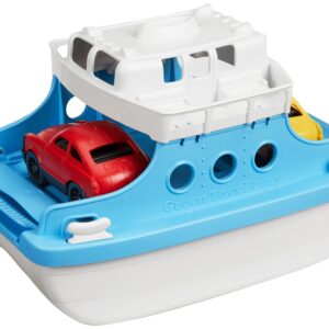 Green Toys Ferry Boat w/Cars - CB2