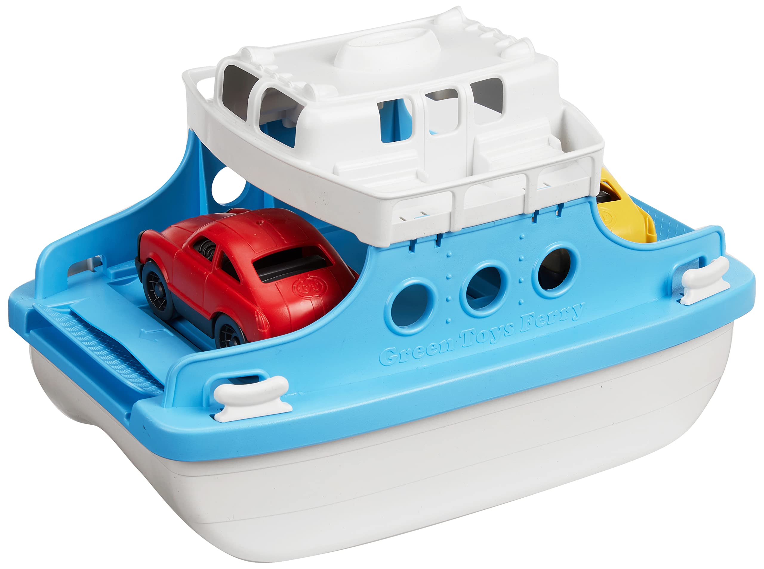 Green Toys Ferry Boat w/Cars - CB2