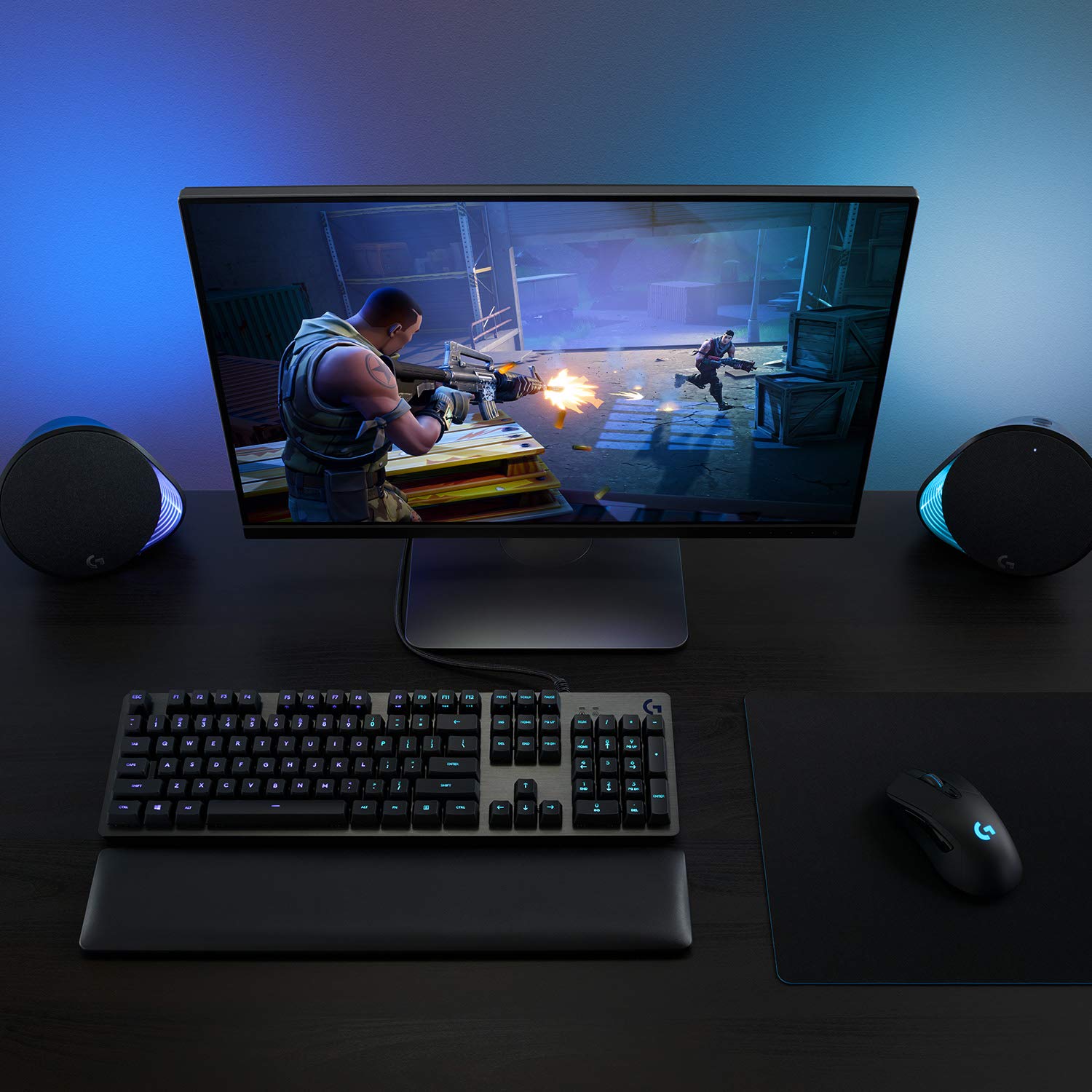 Logitech G703 Lightspeed Wireless Gaming Mouse with Hero 25K Sensor + Logitech G213 Prodigy Gaming Keyboard