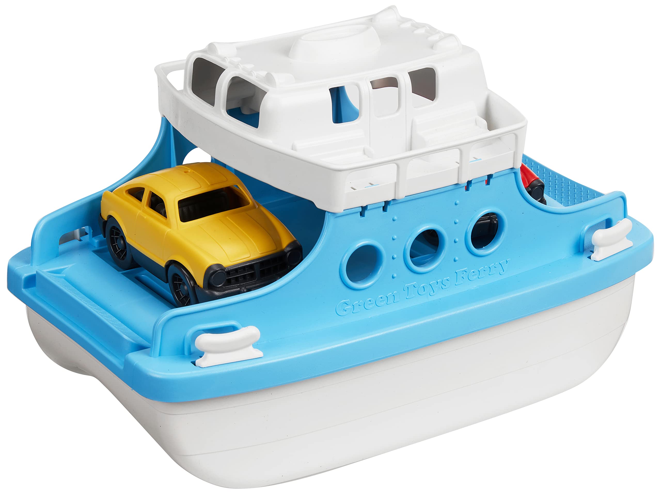 Green Toys Ferry Boat w/Cars - CB2