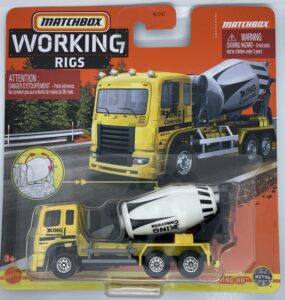 matchbox - cement king hd - working rigs - 2022 - 14/16