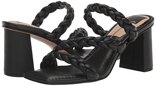 DOLCE VITA Women's Pang Heeled Sandal, Black Stella, 8.5