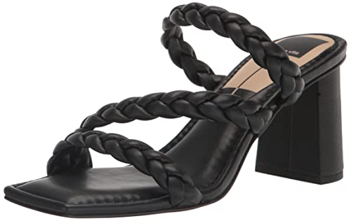 DOLCE VITA Women's Pang Heeled Sandal, Black Stella, 8.5