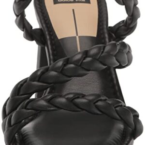 DOLCE VITA Women's Pang Heeled Sandal, Black Stella, 8.5