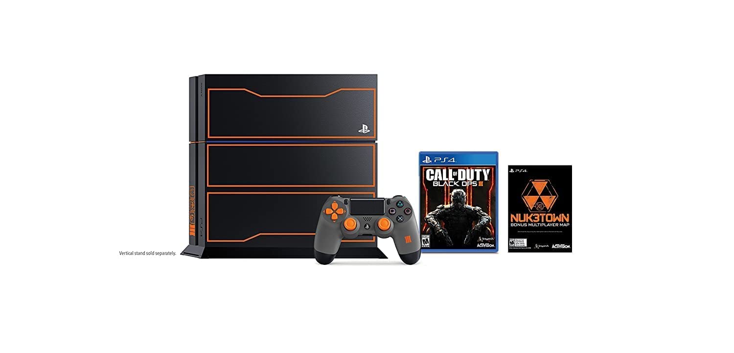 Sony PlayStation 4 1TB Console - Call of Duty: Black Ops 3 Limited Edition Bundle [Discontinued] (Renewed)