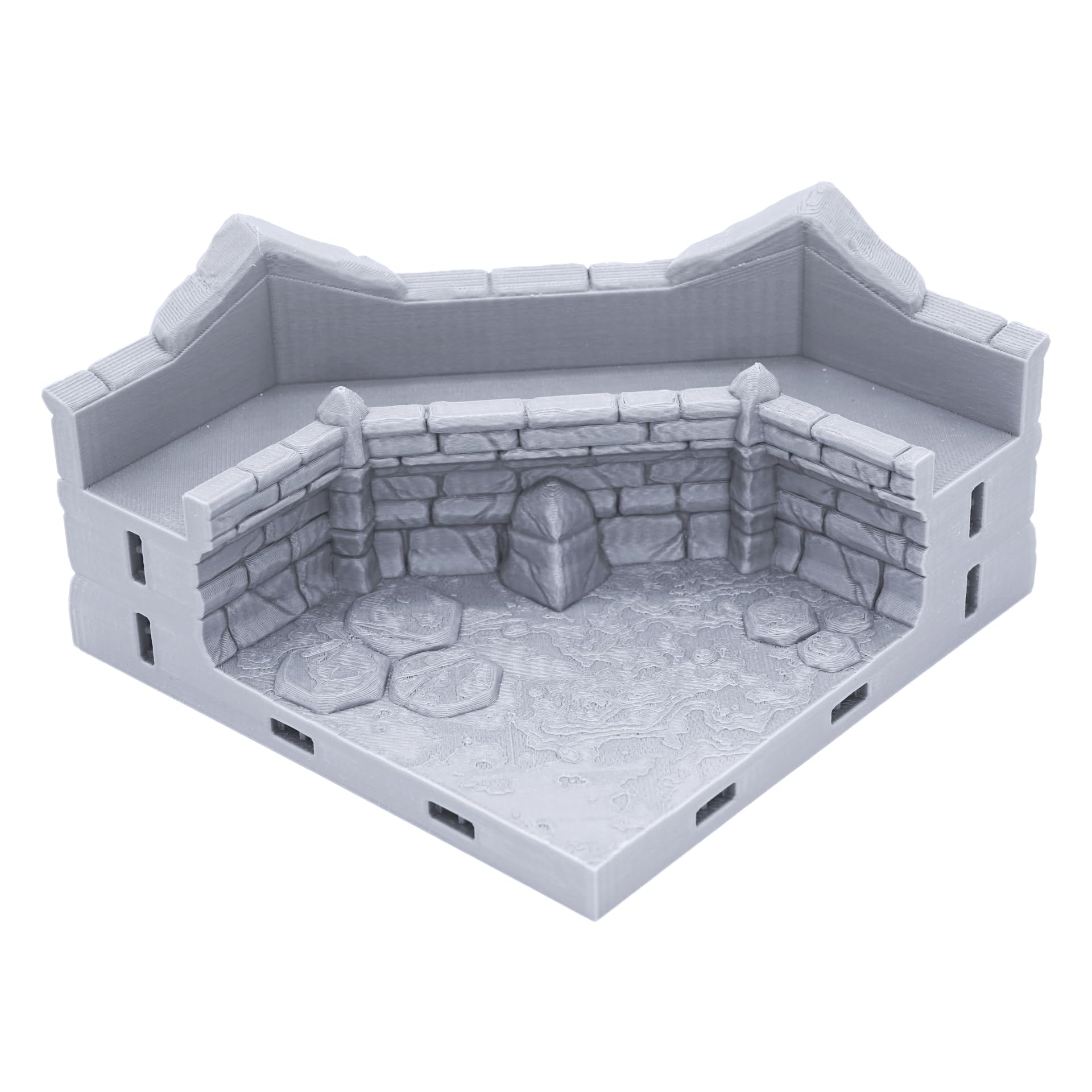 EnderToys Dice Arena by Makers Anvil, 3D Printed Tabletop RPG Scenery and Wargame Terrain 28mm Miniatures