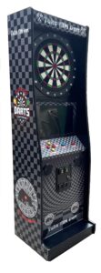 coin operated electronic dart board- heavy duty for commercial and home use with both coin and free play option