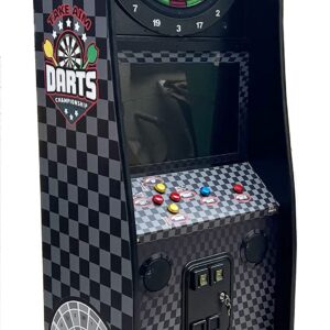 Coin Operated Electronic Dart Board- Heavy Duty for Commercial and Home Use with Both Coin and Free Play Option