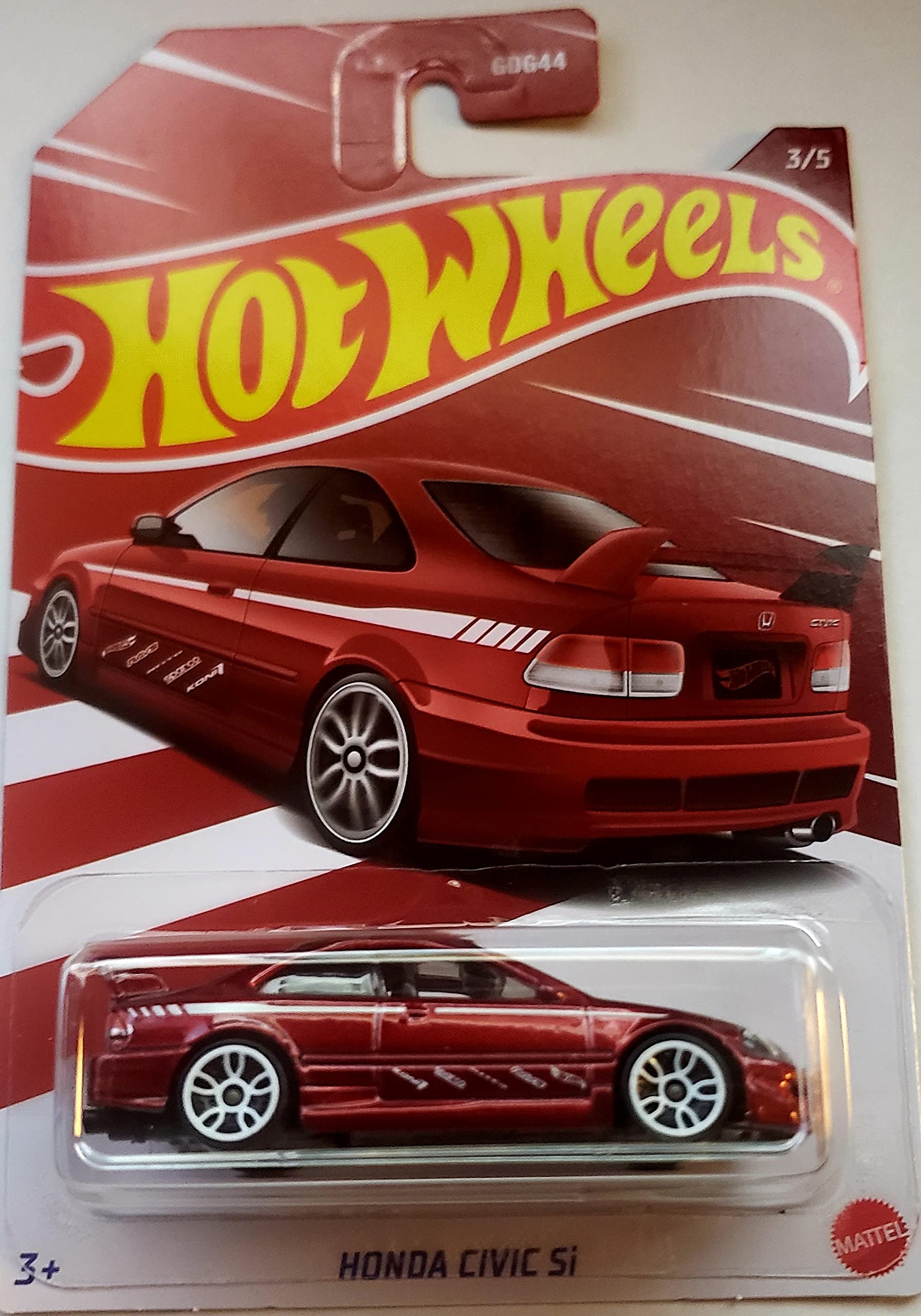 Hot Wheels 2022 Honda Civic Anniversary Set,(HDH20)