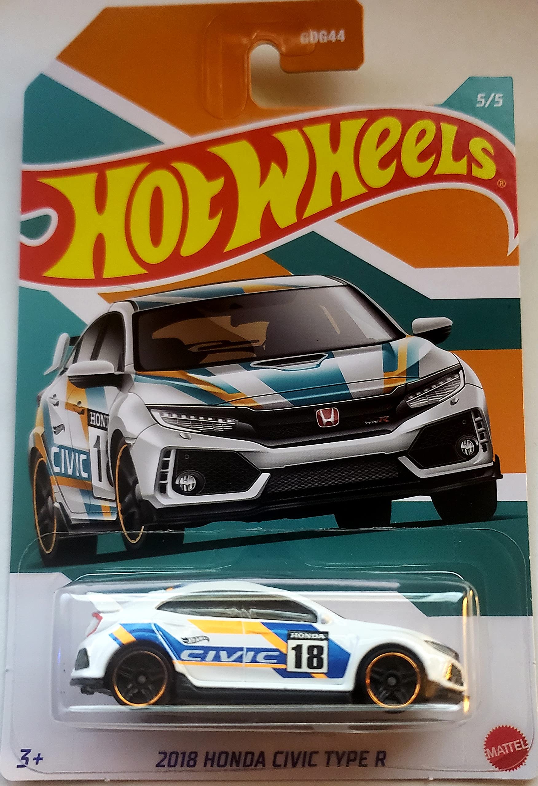 Hot Wheels 2022 Honda Civic Anniversary Set,(HDH20)