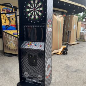 Coin Operated Electronic Dart Board- Heavy Duty for Commercial and Home Use with Both Coin and Free Play Option