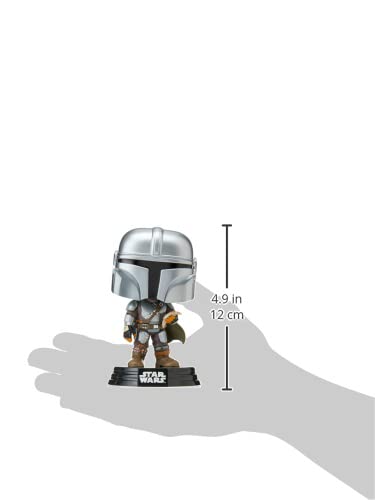 Funko Pop! Star Wars: The Book of Boba Fett - The Mandalorian with Pouch