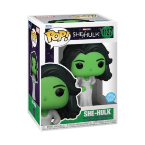 funko pop! marvel: she-hulk - she-hulk in gala dress with glitter