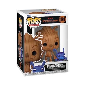 funko pop! & buddy movies: netflix pinocchio - pinocchio and cricket