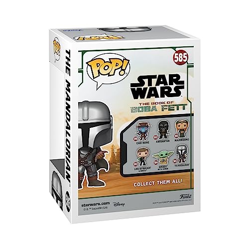 Funko Pop! Star Wars: The Book of Boba Fett - The Mandalorian with Pouch