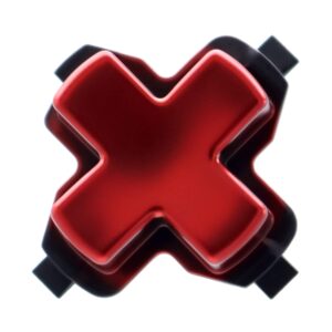 deal4go directional d-pad button plastic replacement for xbox one controller direction arrow control buttons (sport red special edition)