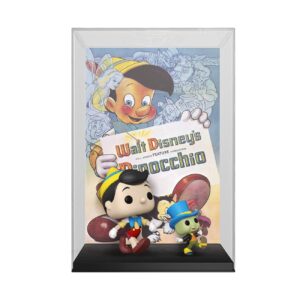 funko pop! movie poster: disney 100 - pinocchio, pinocchio & jiminy cricket