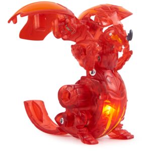 Bakugan Legends, Nova Bakugan, Dragonoid, Light Up Bakugan Action Figures, 1 Character Card and Metal Gate Card, Kids Toys for Boys Ages 6 and Up