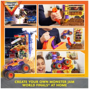 Monster Jam El Toro Loco Big Air Challenge Playset with Exclusive Monster Truck, Over 20-Inch Tall, 1:64 Scale, Kids Toys for Boys Ages 3 and up