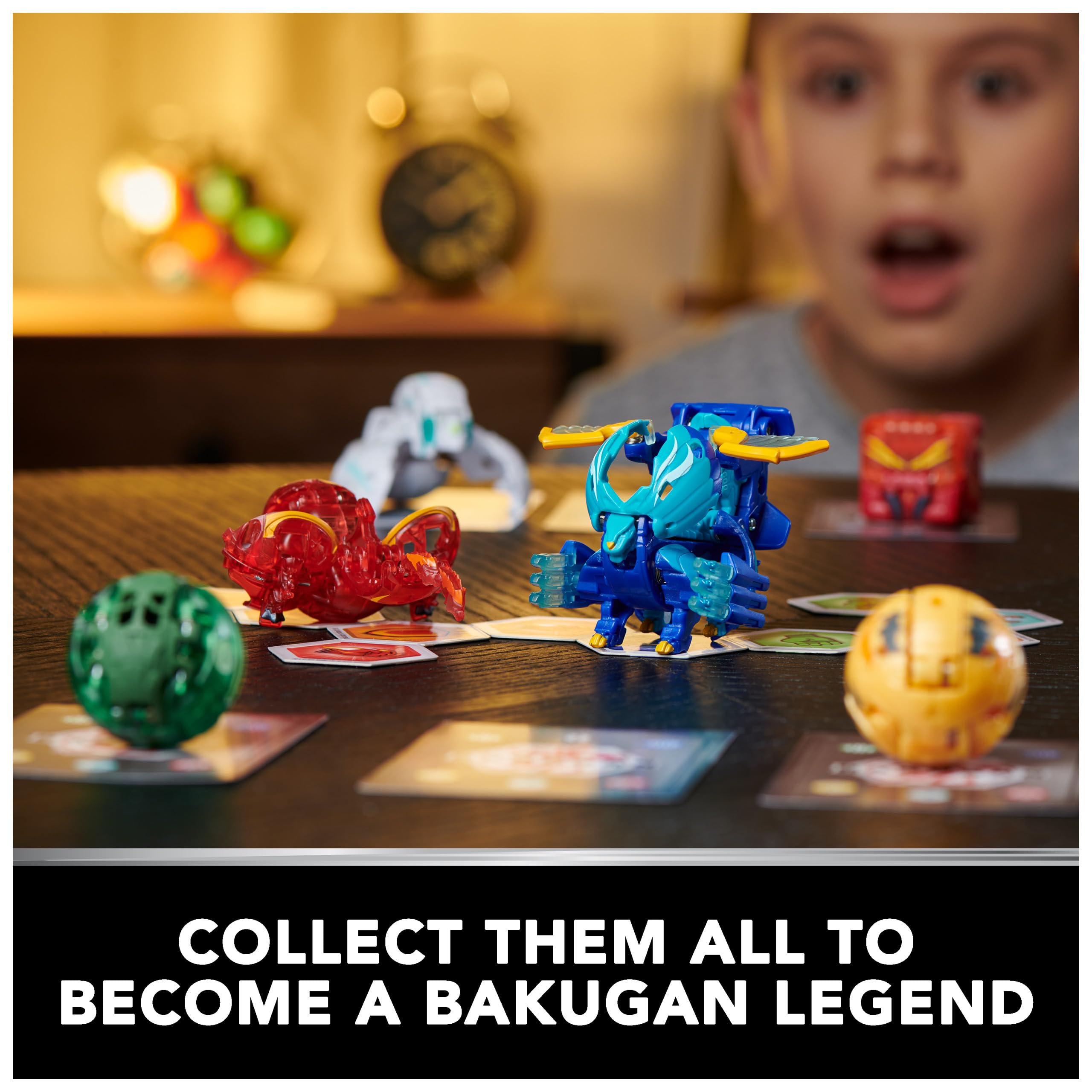 Bakugan Legends Starter 3-Pack, Gorthion Ultra with Leonidas and Viloch, Collectible Action Figures, Ages 6 and Up