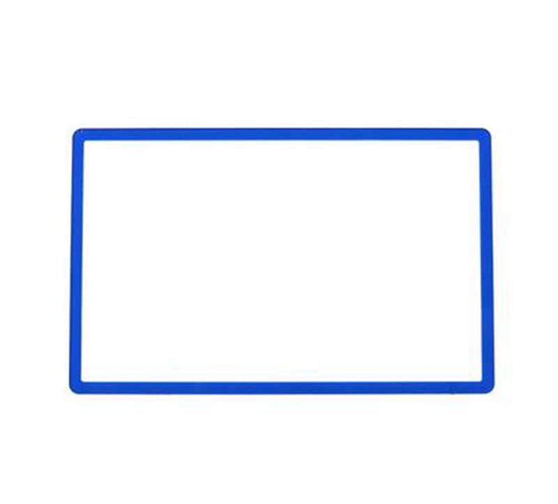 Glass Up Screen Lens with Adhesive for 2DS Console Replacement (Blue)