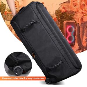 Speaker Bag Rugged Speaker Bag Carry Case Compatible with JBL Party Box Series, Portable Speaker Carry Tote Bag Backpack (for JBL Partybox 710 Bag)