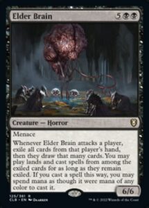 magic: the gathering - elder brain (125) - foil - battle for baldur's gate