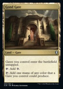 magic: the gathering - gond gate (353) - battle for baldur's gate