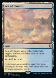 magic: the gathering - sea of clouds (360) - battle for baldur's gate