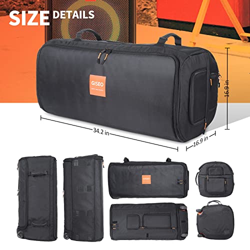 Speaker Bag Rugged Speaker Bag Carry Case Compatible with JBL Party Box Series, Portable Speaker Carry Tote Bag Backpack (for JBL Partybox 710 Bag)