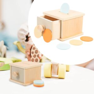 YAANI Montessori Coin Box, Baby Toys 6-12 Months, Montessori Toys for 1 Year Old, Sensory Toys, Toddler Toys, Baby Boy Gifts, Toys for Girls, Baby Girl, Toys for 2 Year Old, Montessori Toys