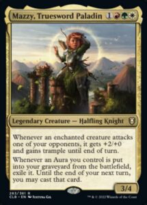 magic: the gathering - mazzy, truesword paladin (283) - battle for baldur's gate