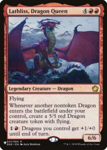 magic: the gathering - lathliss, dragon queen - the list