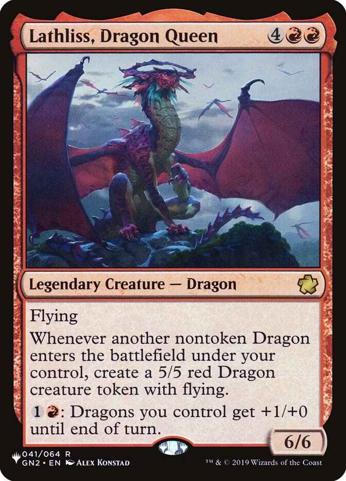 Magic: the Gathering - Lathliss, Dragon Queen - The List