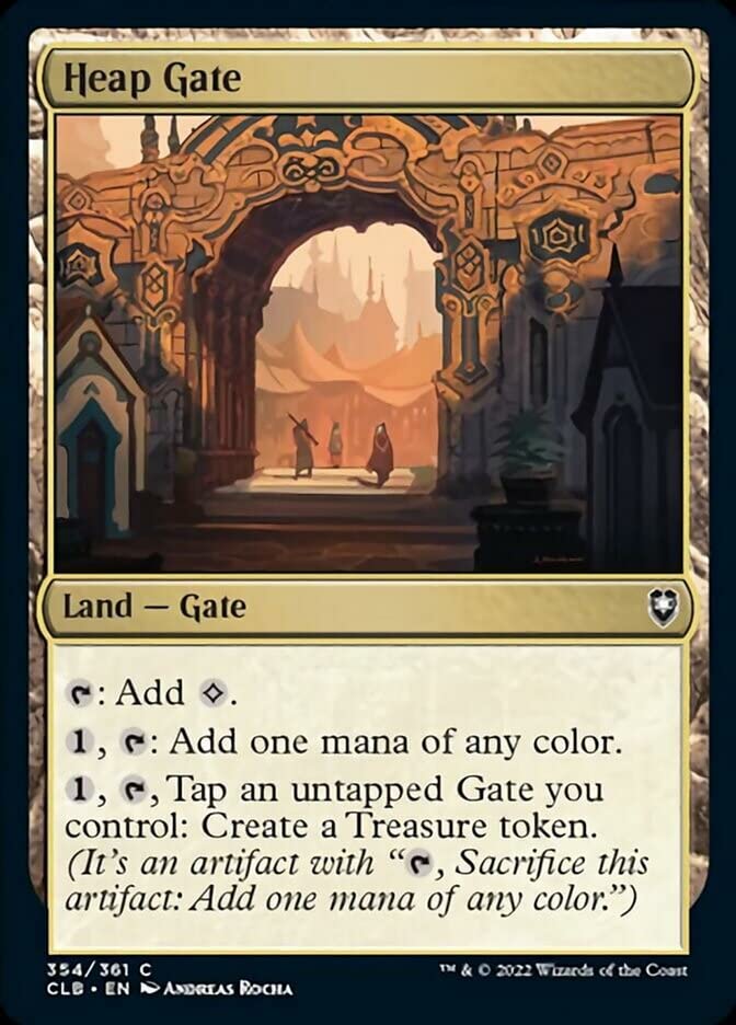 Magic: the Gathering - Heap Gate (354) - Battle for Baldur's Gate