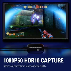 Elgato Capture Card HD60 S+ Plus, Stream and Record in 1080p60 for PS5, PS4/Pro, Xbox Series X/S, Xbox One, PC/Mac (Renewed)